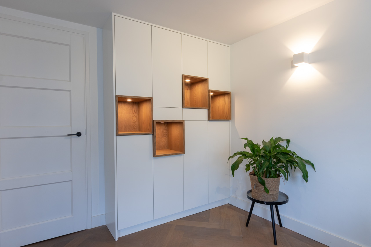 Wandkast op maat - Maatwerk Meubels – INHOUT